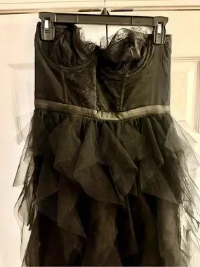 For Love And Lemons | Dresses | For Love Lemons Black Lace Tulle ...